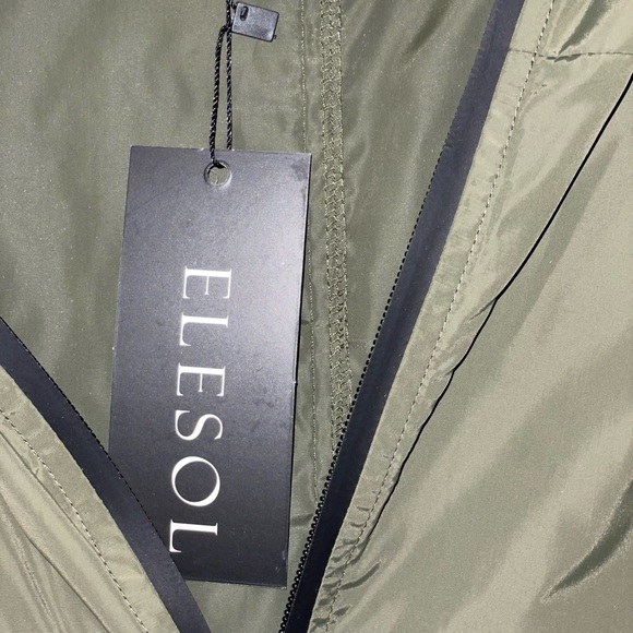 Elesol | Jackets & Coats | Elesol Rain Jacket Women Long Rain Coat ...